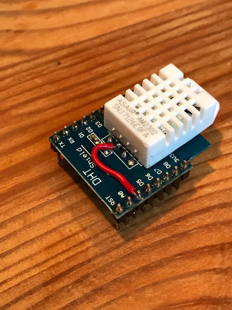 Fixing the Wemos D1 Mini DHT22 Shield | tail -f ZS64.log